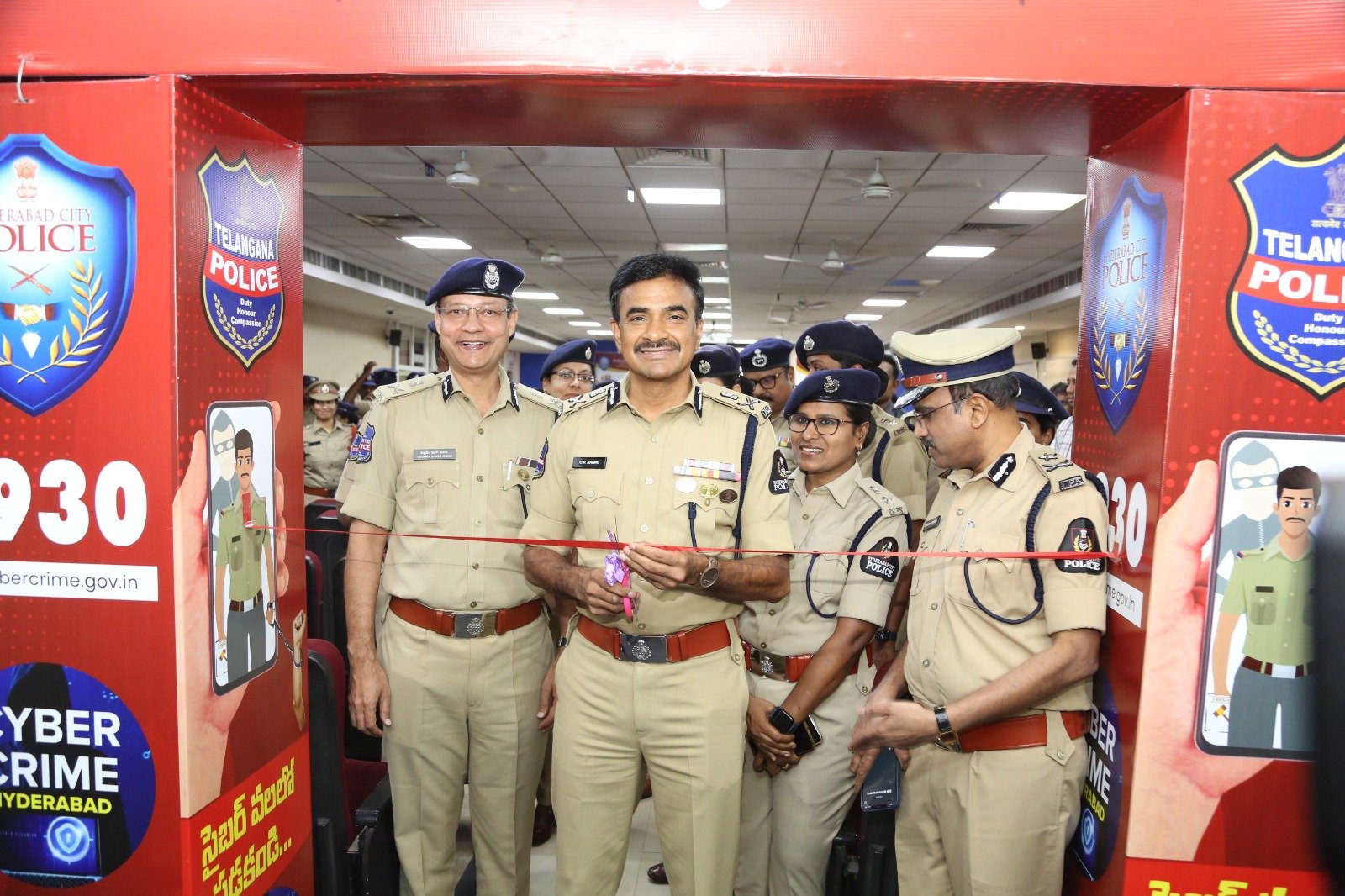 Commissioner police CV Anand IPS launches Zonal Cyber Cells in ...