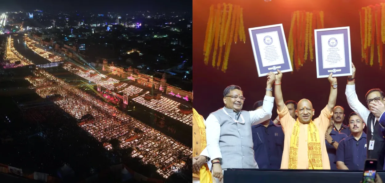 Ayodhya Deepotsav 2025: Over 26 lakh diyas, largest Saryu aarti set world records ...
