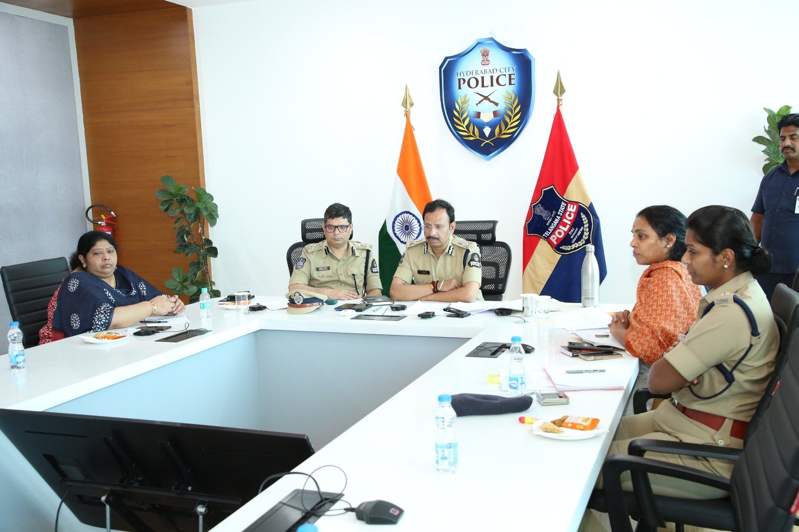 Hyderabad Police Commissioner V.C. Sajjanar Holds First Conference ...