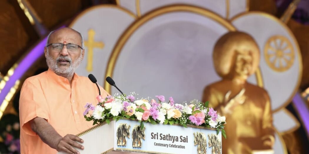 Radhakrishnan hails Sathya Sai Baba as 'Great Emissary of God ...